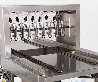 Application of spray nozzle in food industry